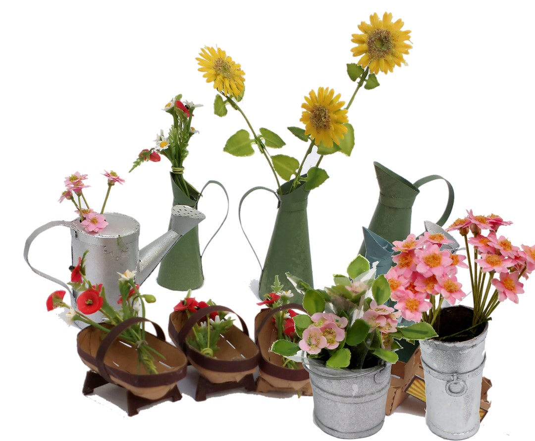 SVG & DXF File 1:12th Scale for Miniature Buckets, Trugs, Jugs, a ...