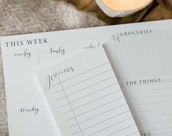 Grocery List Calligraphy - Etsy
