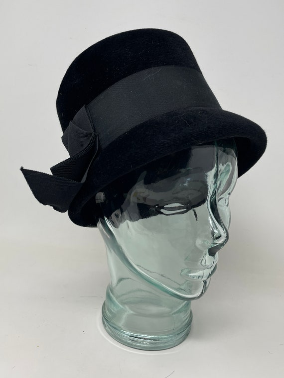 vintage cloche hat peachbloom - Gem