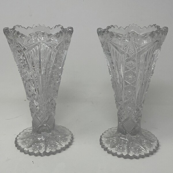 Imperial Glass Vase - Etsy