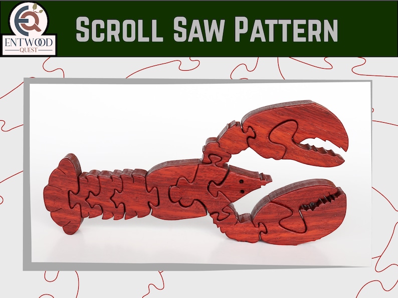 Sea Life Scroll Saw Puzzle Pattern Set 3, Manatee, Octopus, Hammerhead Shark, Blue Whale ...