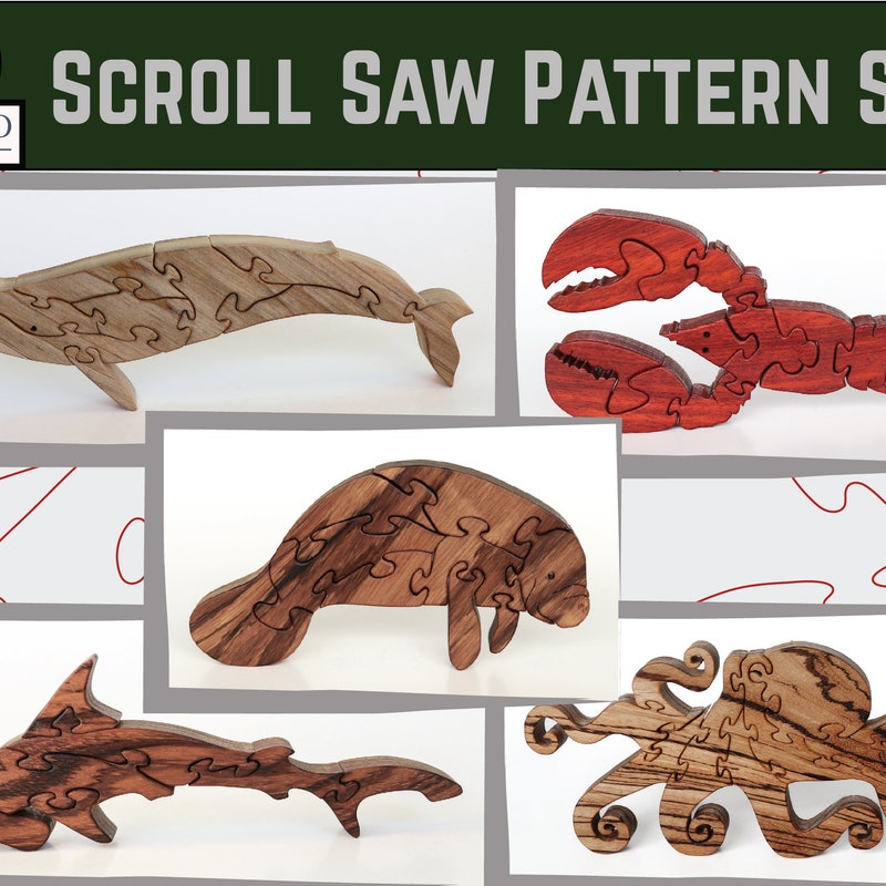 Scroll Saw Puzzle - Etsy