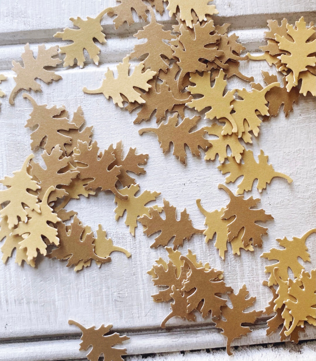 Autumn Leaf Confetti - Thanksgiving Decor - Autumn Wedding Decor - Etsy