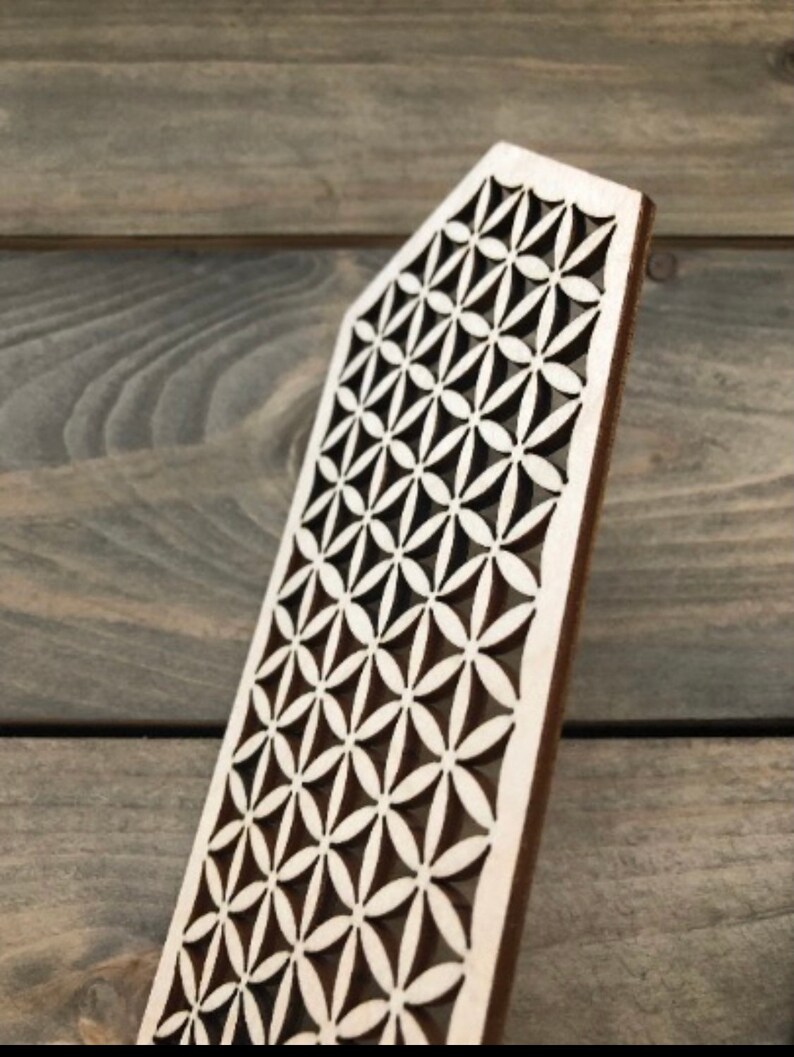 Geometric Bookmark Custom Laser Cut Wooden Bookmark Gift - Etsy