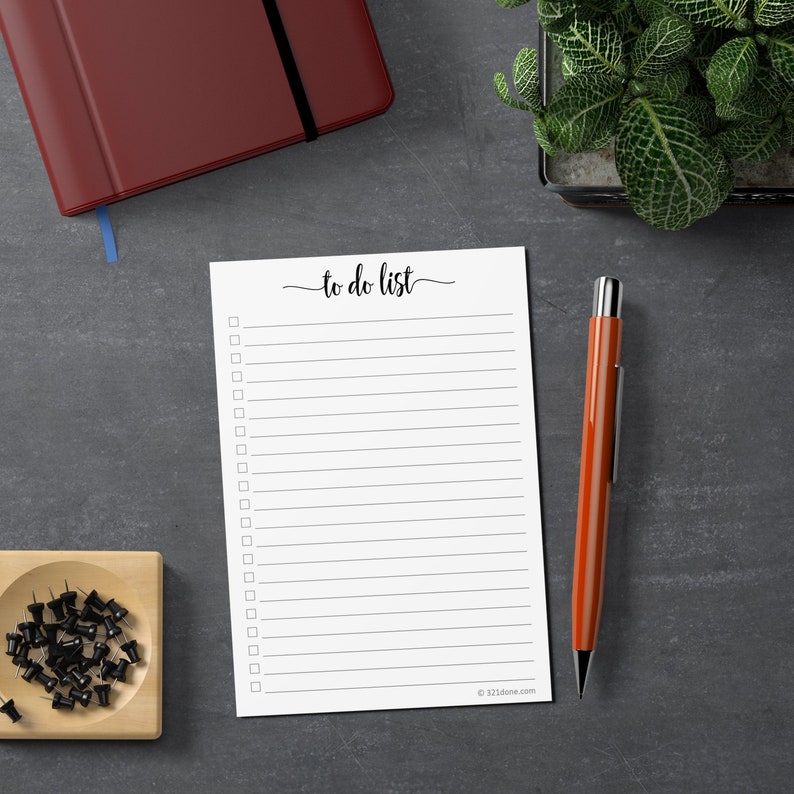 To Do List Cards Set of 50 5x7 Extra Large Vertical Index | Etsy