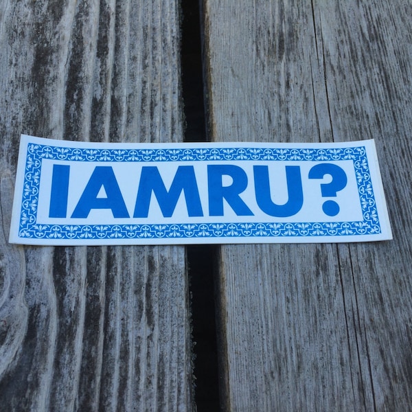 Vintage Bumper Stickers Etsy