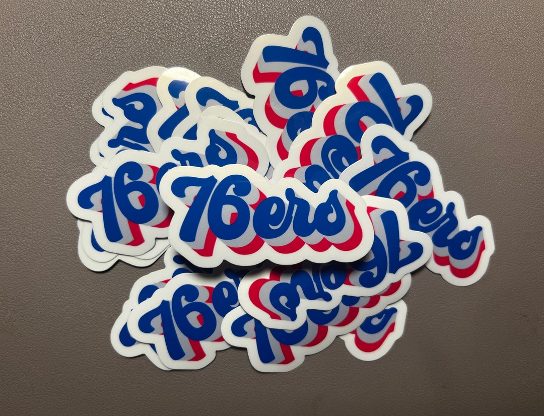 76 Philadelphia Basketball Fan Sticker - Philly Fan Gift, Philadelphia ...