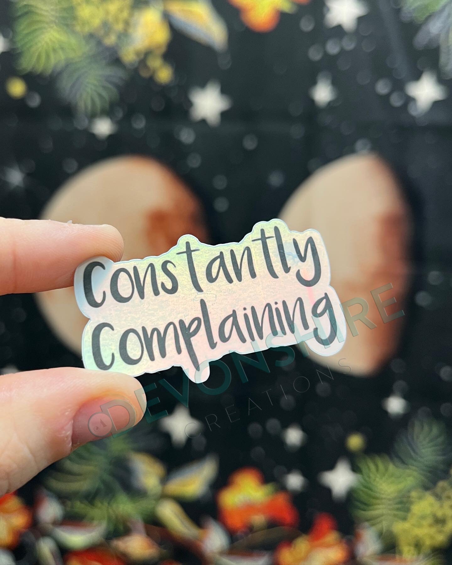 Constantly Complaining Sticker Hydroflask Sticker, Water Bottle Sticker ...