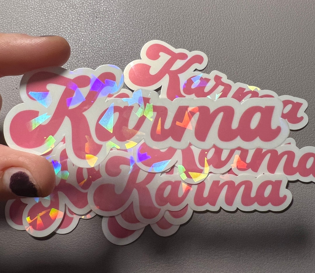 Swiftie Holographic Sticker - Tay Swift Vinyl Waterproof Sticker for ...
