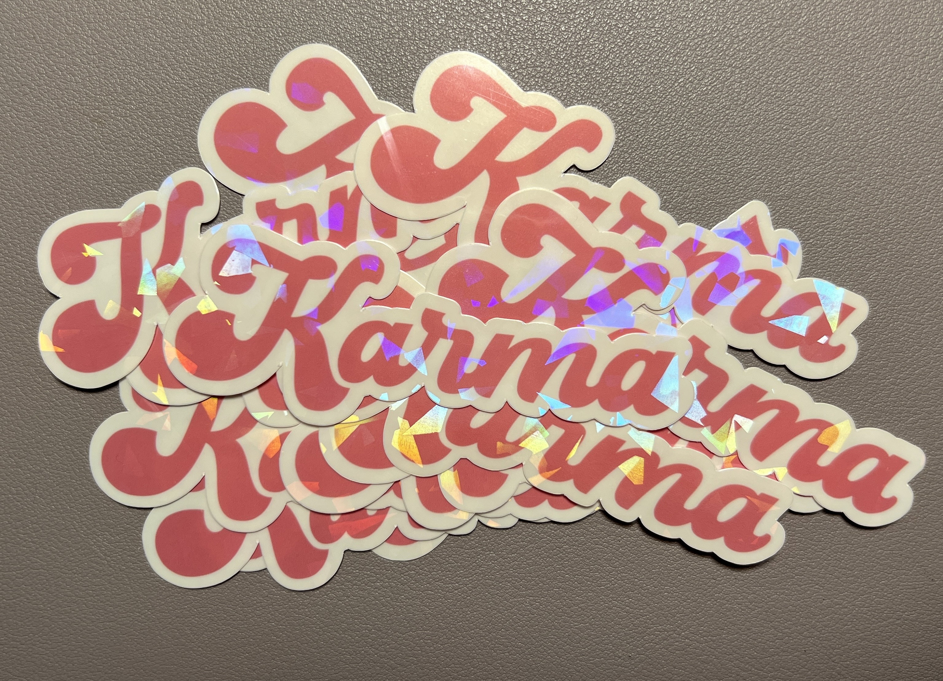 Karma Sticker Eras Sticker Concert Sticker Holographic - Etsy