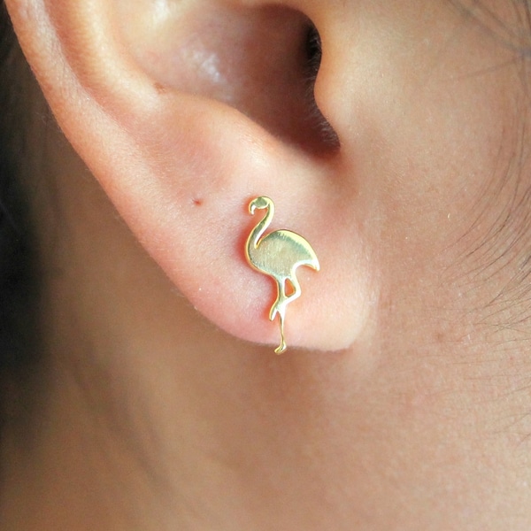 Flamingo Earrings - Etsy