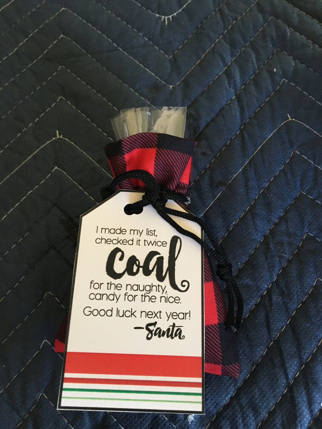Bag of Coal Christmas Gag Gift/stocking Stuffer - Etsy