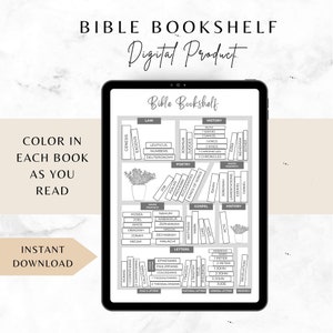 Bible Reading Tracker | Bible Tracker Printable | Bible Reading Log ...