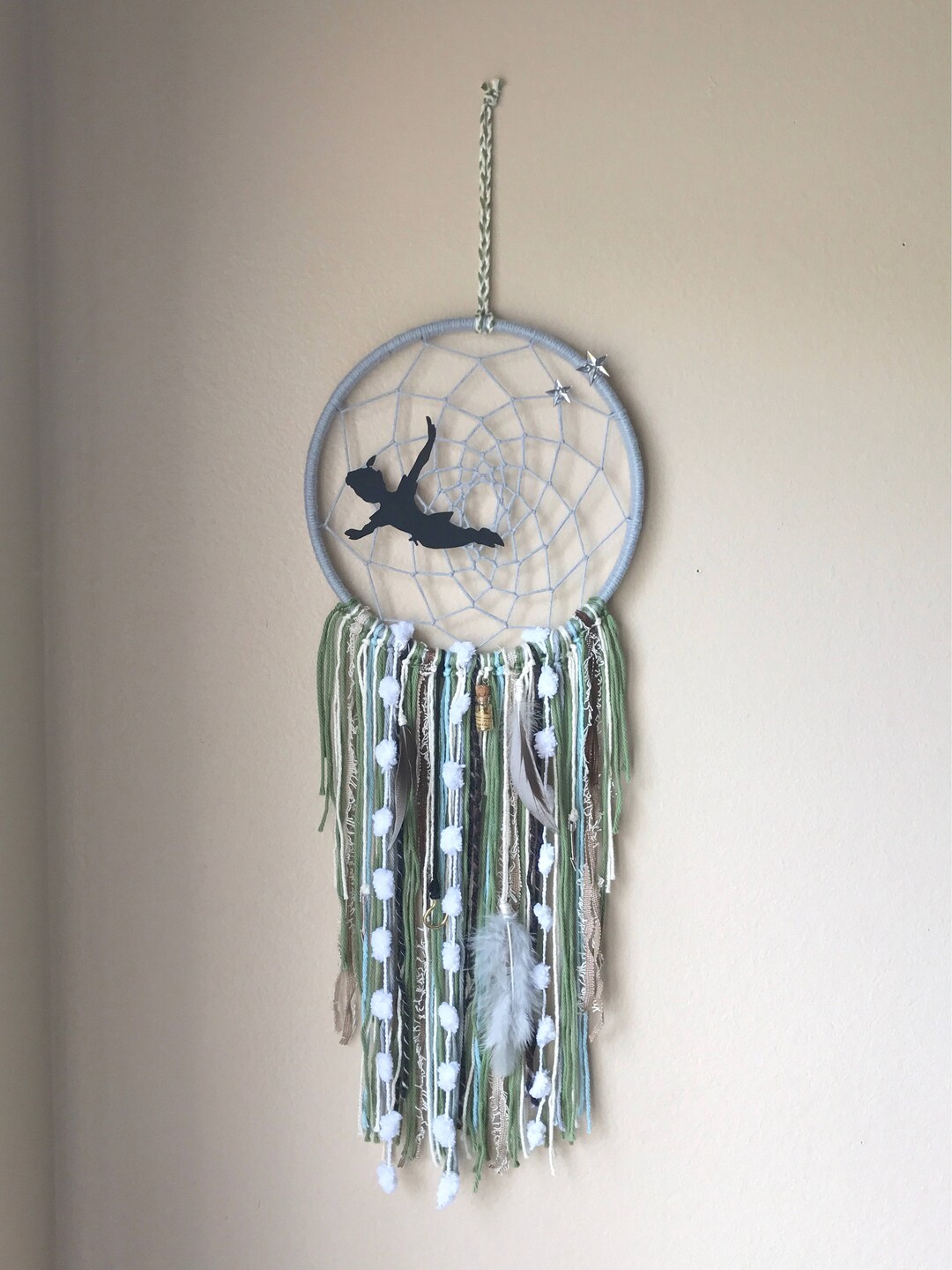 Peter Pan Inspired Dream Catcher Nursery Decor | Neverland Decor| Kids ...