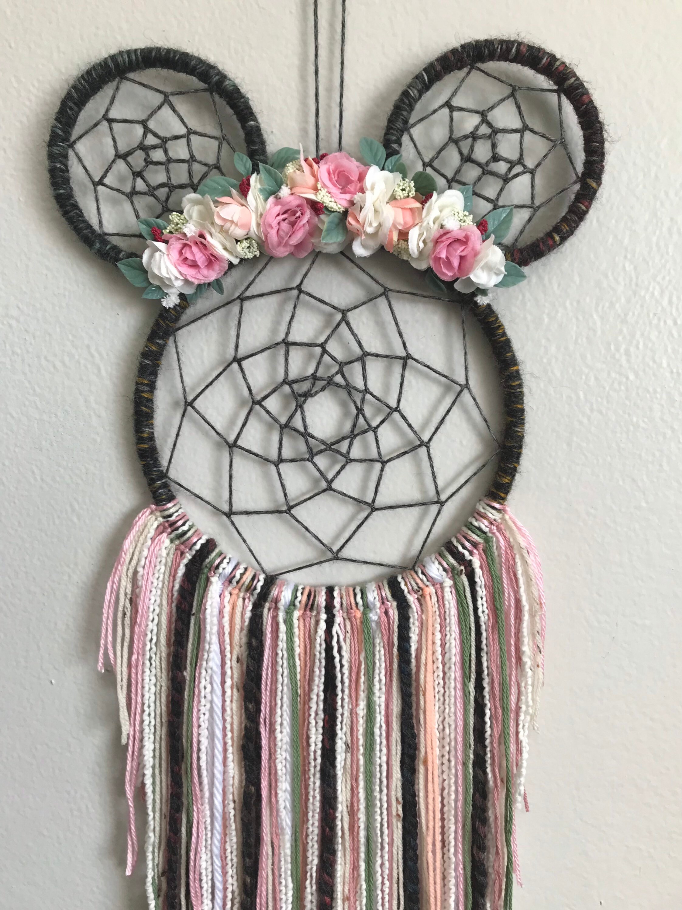 Minnie Dream Catcher Shabby Chic Kids Room Decor - Etsy