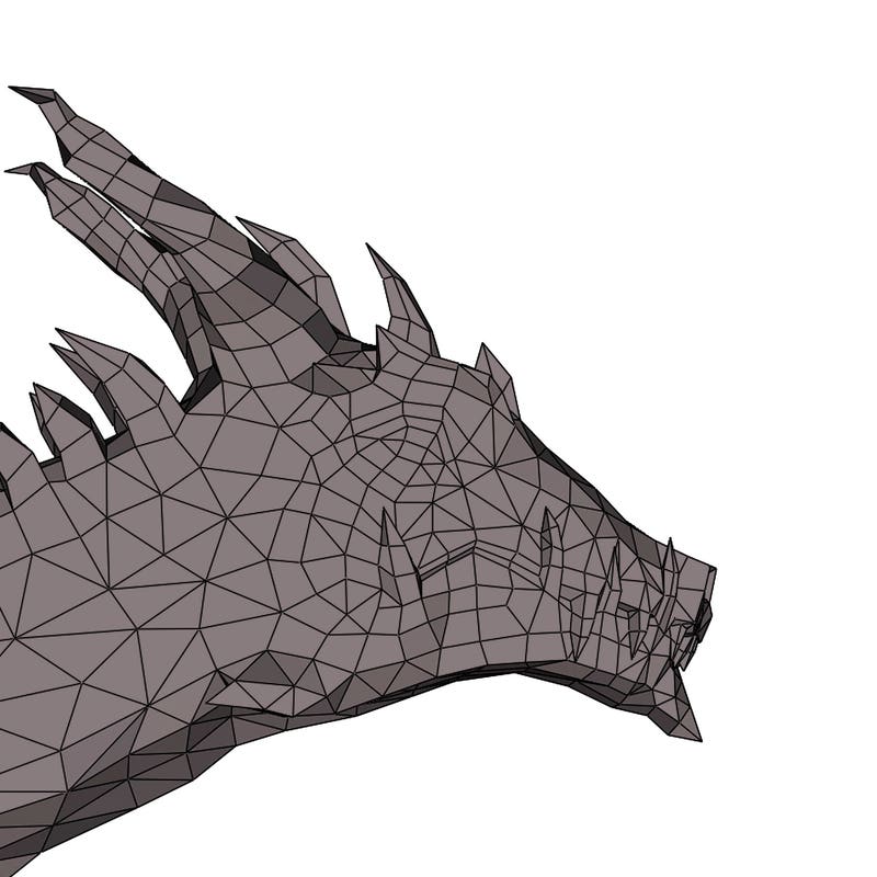 Papercraft Dragon - Etsy