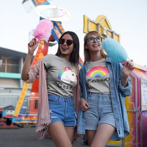 Best Friend Unicorn Shirts Rainbow Shirts Best Friend Gifts Bff Tshirts ...