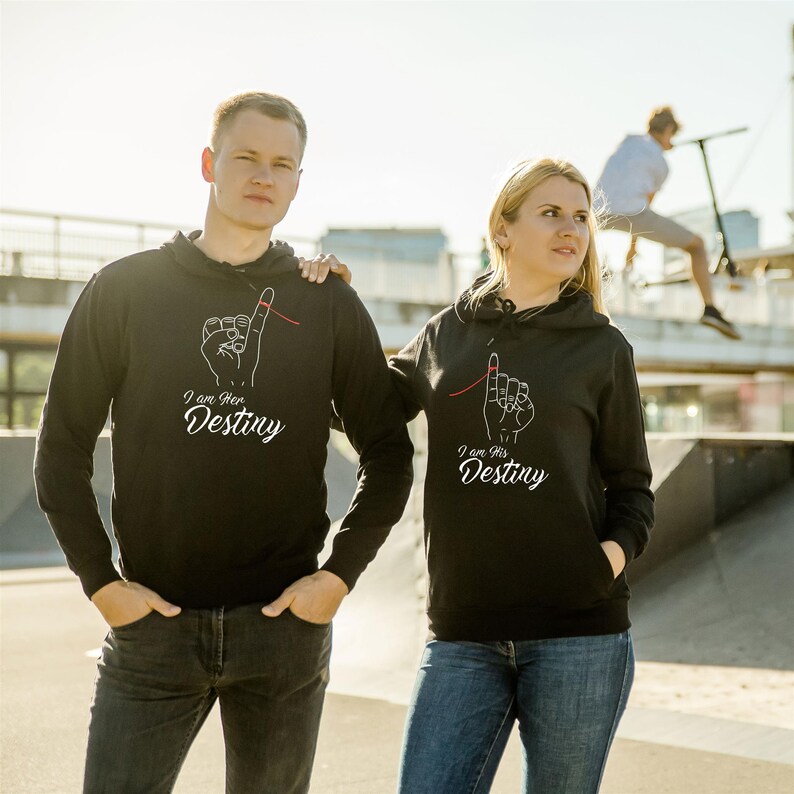 Destiny Couple Hoodies Matching Couple Hoodies Couples Sweatshirts His ...