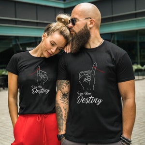 Destiny Couples Shirts Crowns Matching Couple T-shirts His and Hers ...