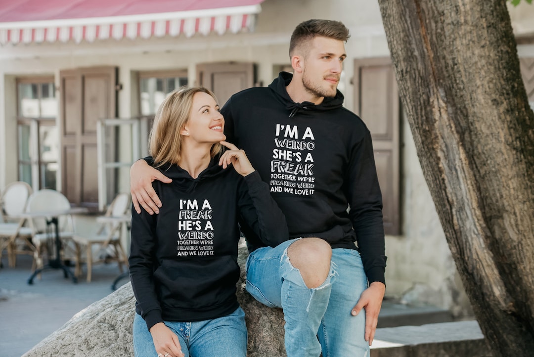 Couple Hoodies - Matching Couple Hoodies - His and Hers Hoodies ...