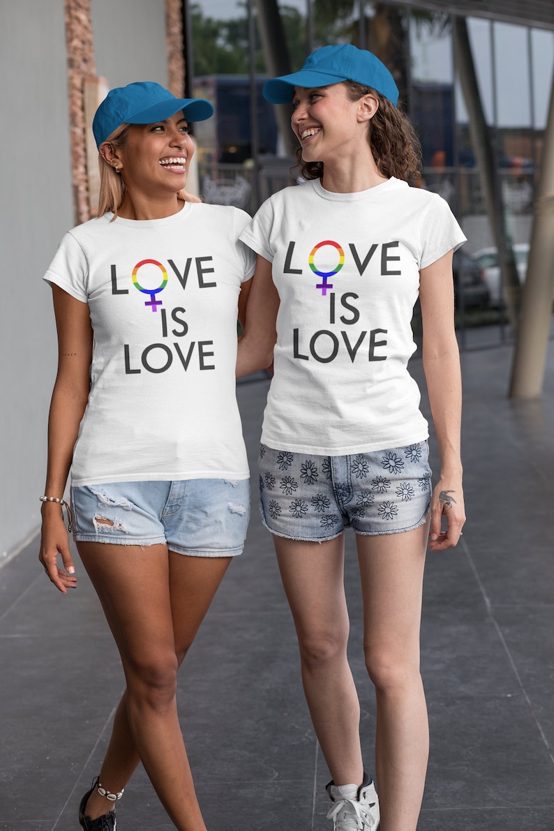 Love Lesbian Tshirts Gay Pride Shirts Pärchen Shirts Etsy