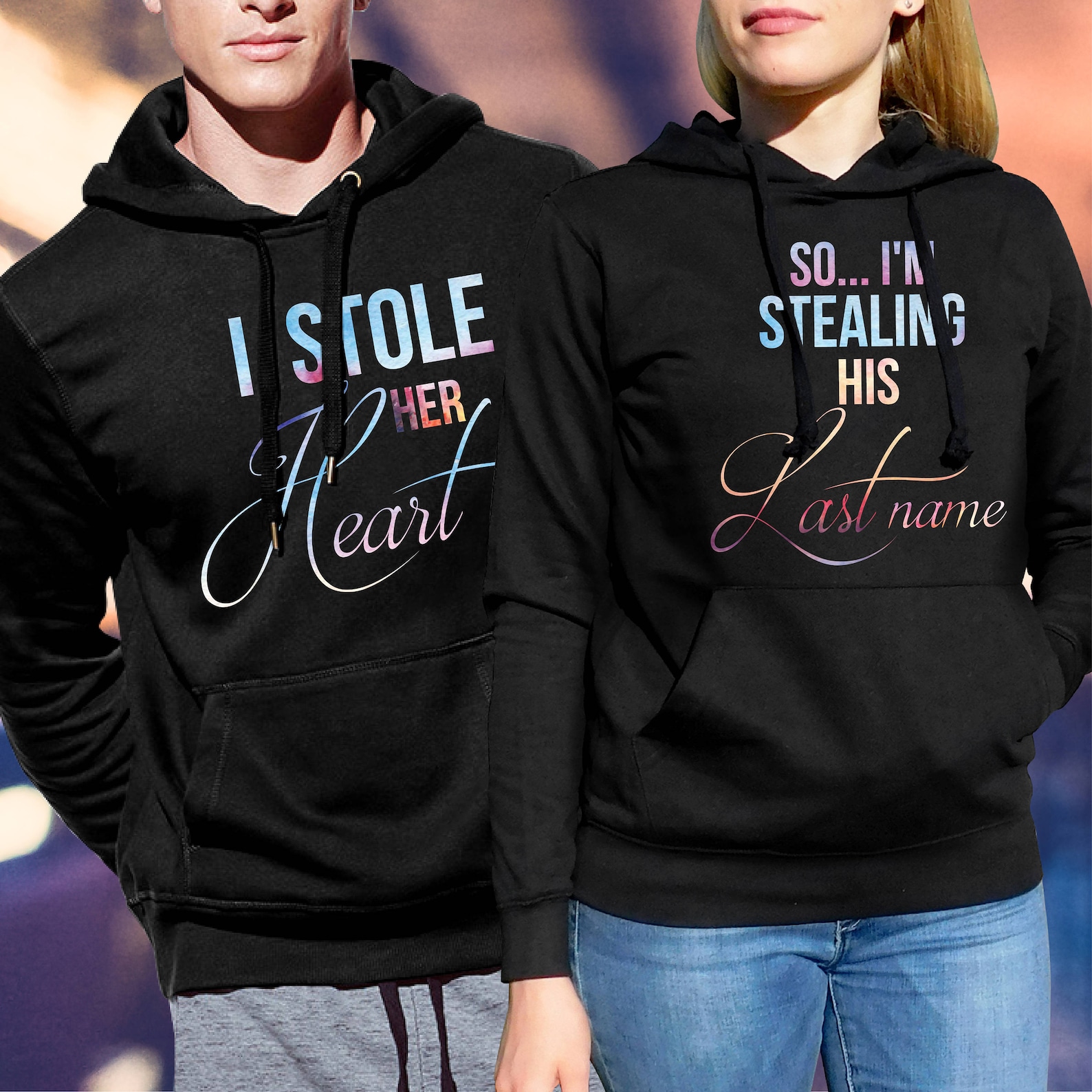 Husband Wife Couple Hoodies Matching Couple Hoodies Couple Etsy