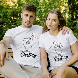 Destiny Couples Shirts Crowns Matching Couple T-shirts His and Hers ...