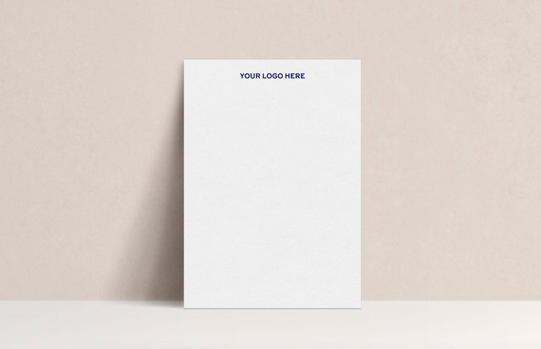 Custom Logo or Design Notepad | Customized Name Notepad, Personalized ...