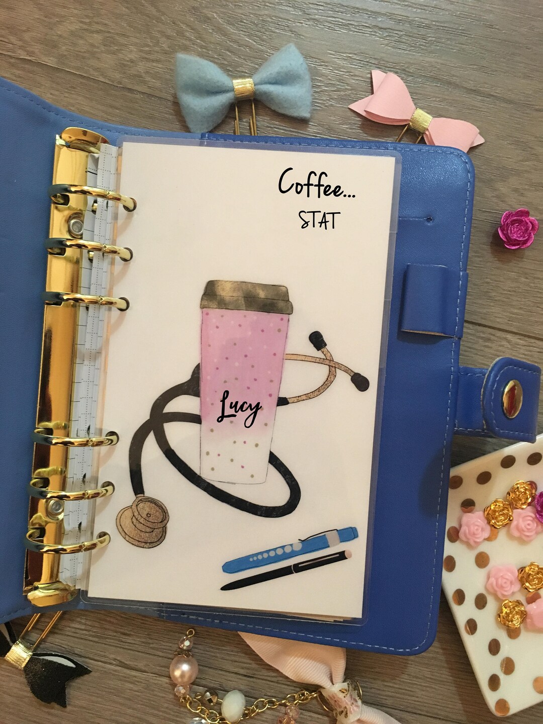 Planner Dashboard, Planner Insert, Laminated Planner Dashboard ...