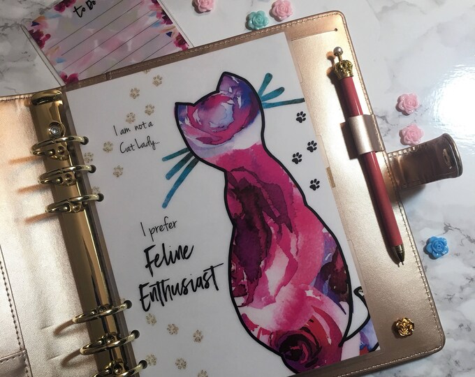 Planner Dashboard, Planner Insert, Laminated Planner Dashboard ...