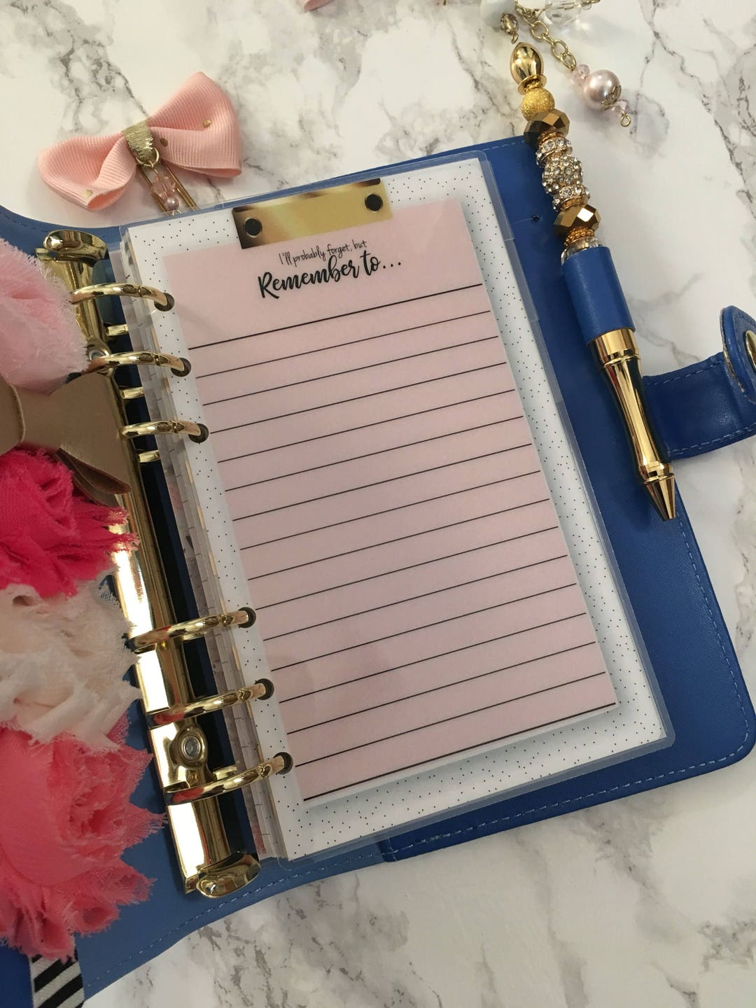 Planner Dashboard, Planner Insert, Laminated Planner Dashboard ...