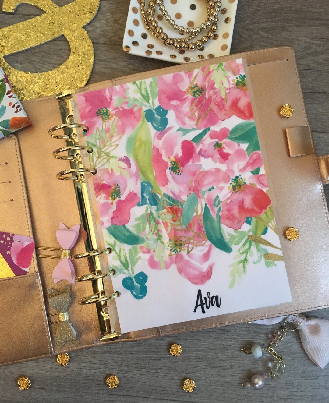 Planner Dashboard, Planner Insert, Laminated Planner Dashboard ...