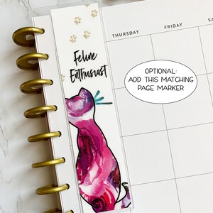Cat Planner Cover for Your Erin Condren Planner, Happy Planner ...