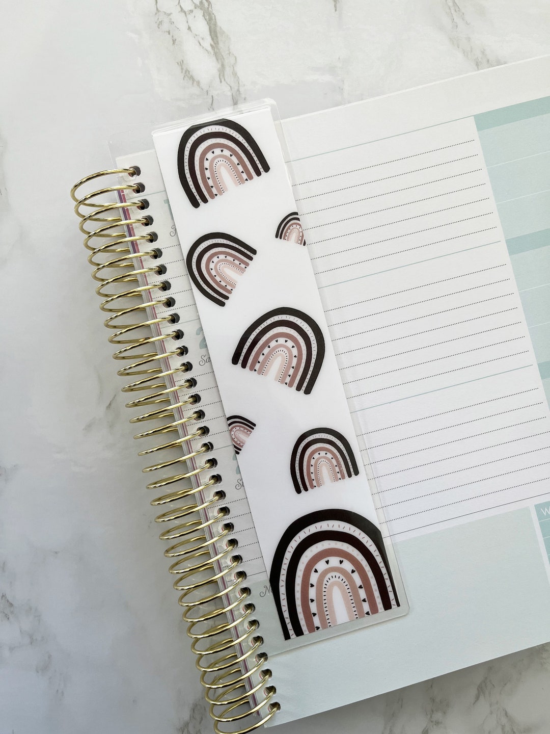 Page Marker Laminated for Use With Erin Condren Planner, Happy Planner ...