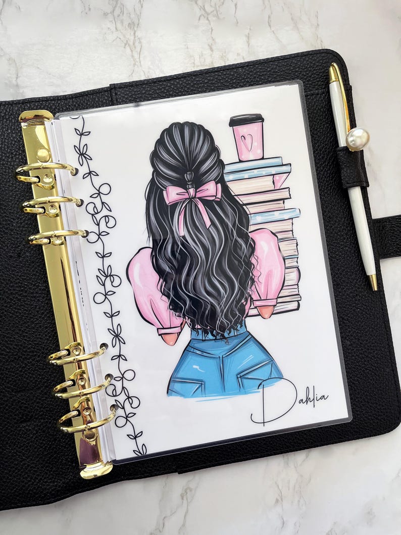 Dashboard for 6 Ring Planner | Sizes: A5, B6, Personal, Personal Wide ...