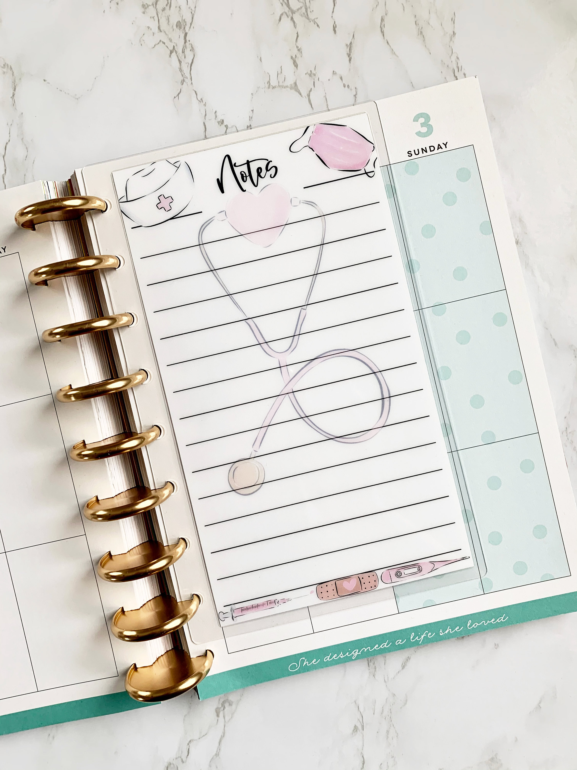 DASHBOARD BUNDLE Nurse dashboard for use with Erin Condren | Etsy