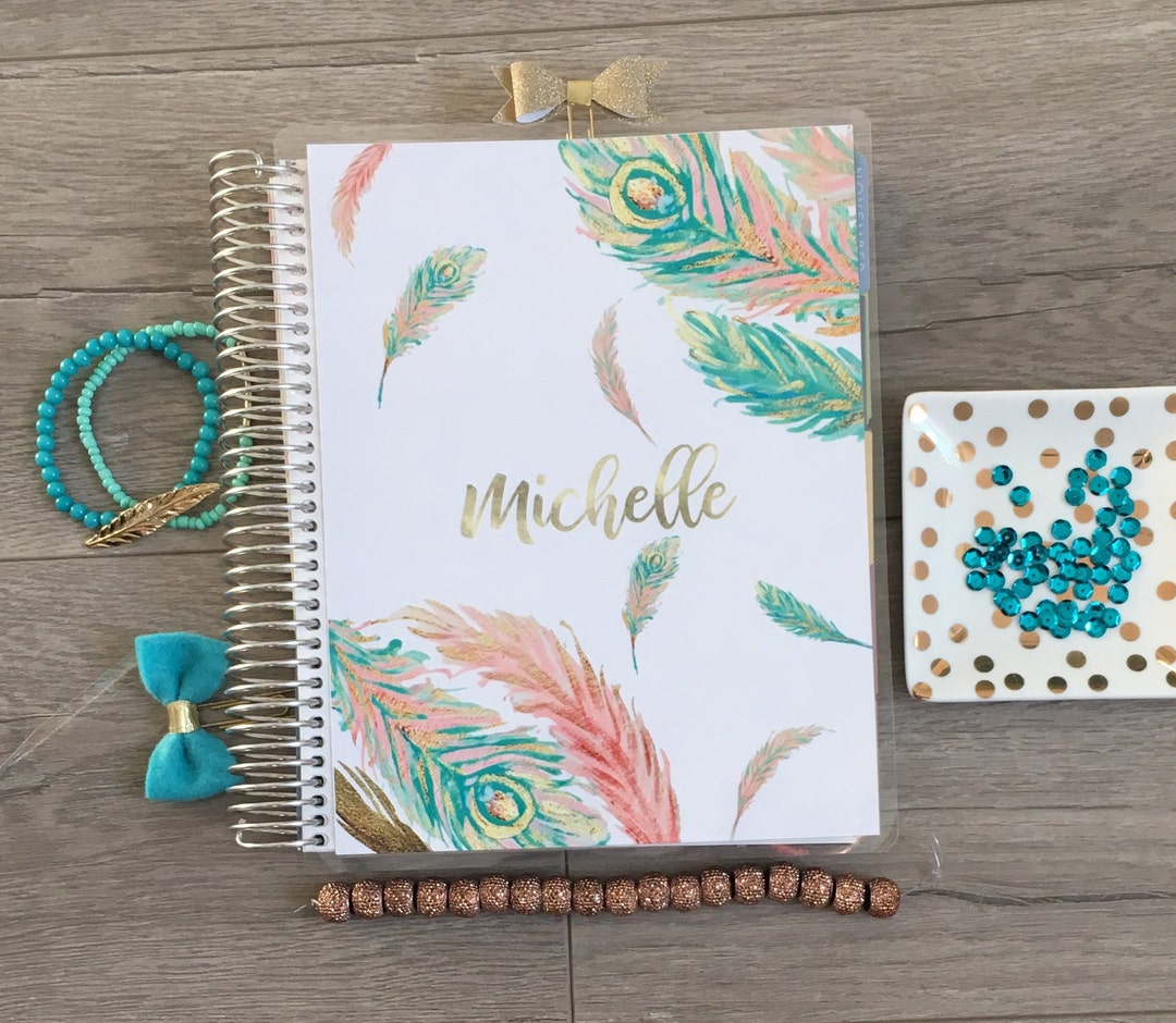 Planner Cover for Your Erin Condren Planner, Happy Planner Cover, Plum ...