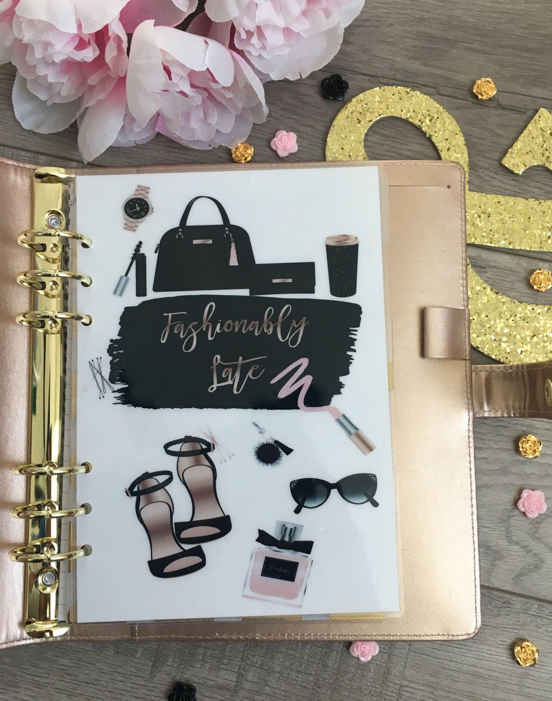 Planner Dashboard, Planner Insert, Laminated Planner Dashboard ...