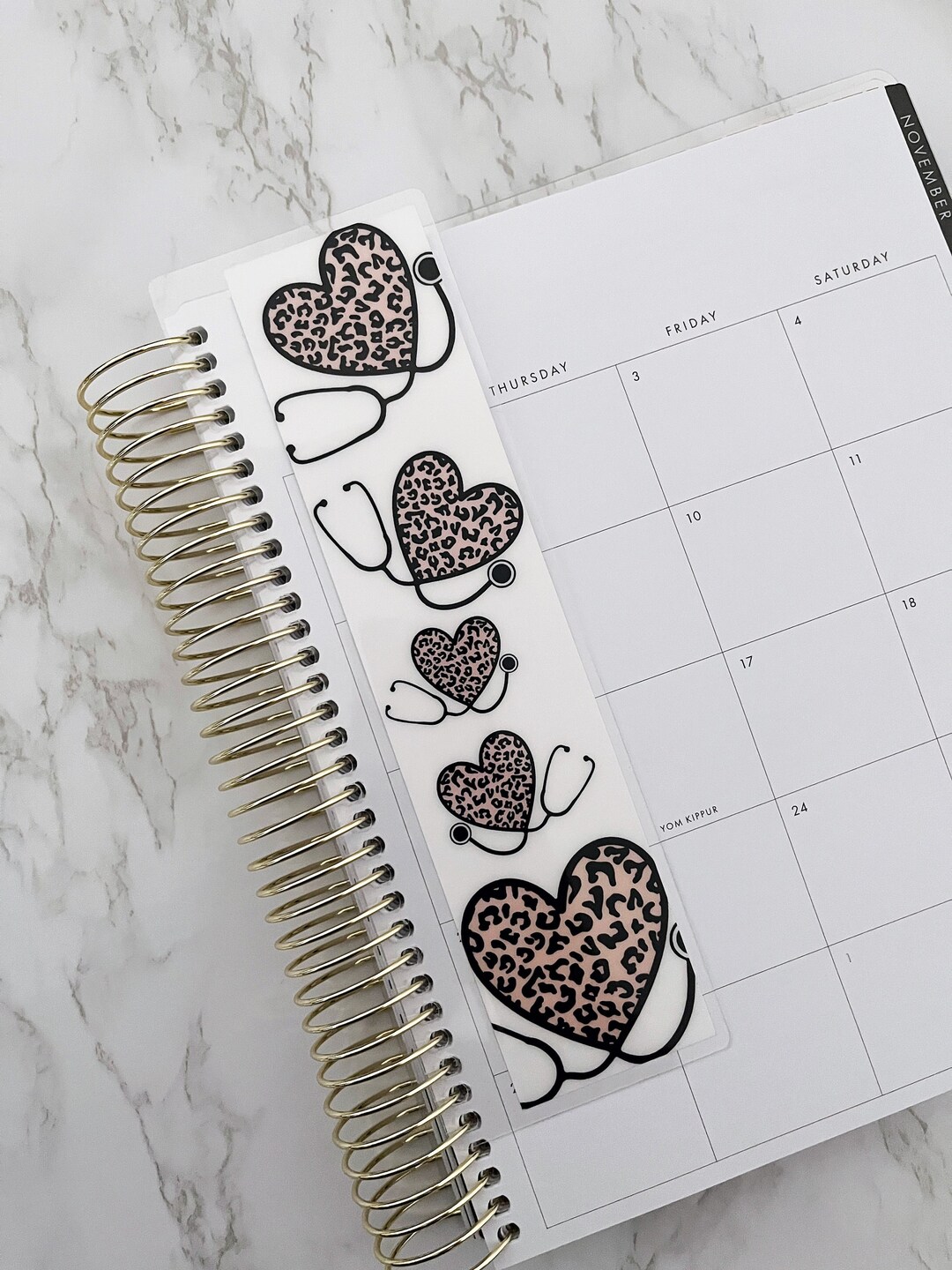 Nurse Page Marker for Use With Erin Condren Planner, Happy Planner ...