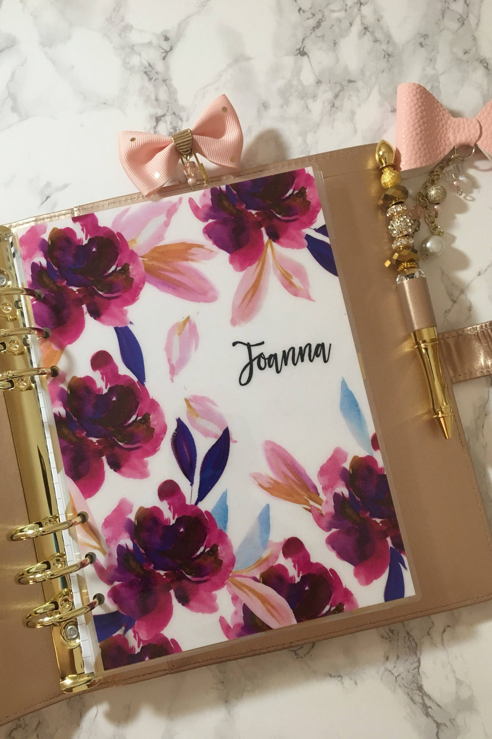 Planner Dashboard, Planner Insert, Laminated Planner Dashboard ...