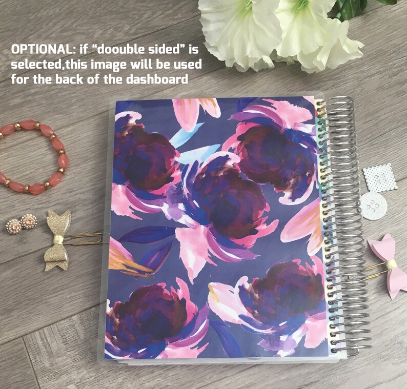 Planner Dashboard, Planner Insert, Laminated Planner Dashboard ...