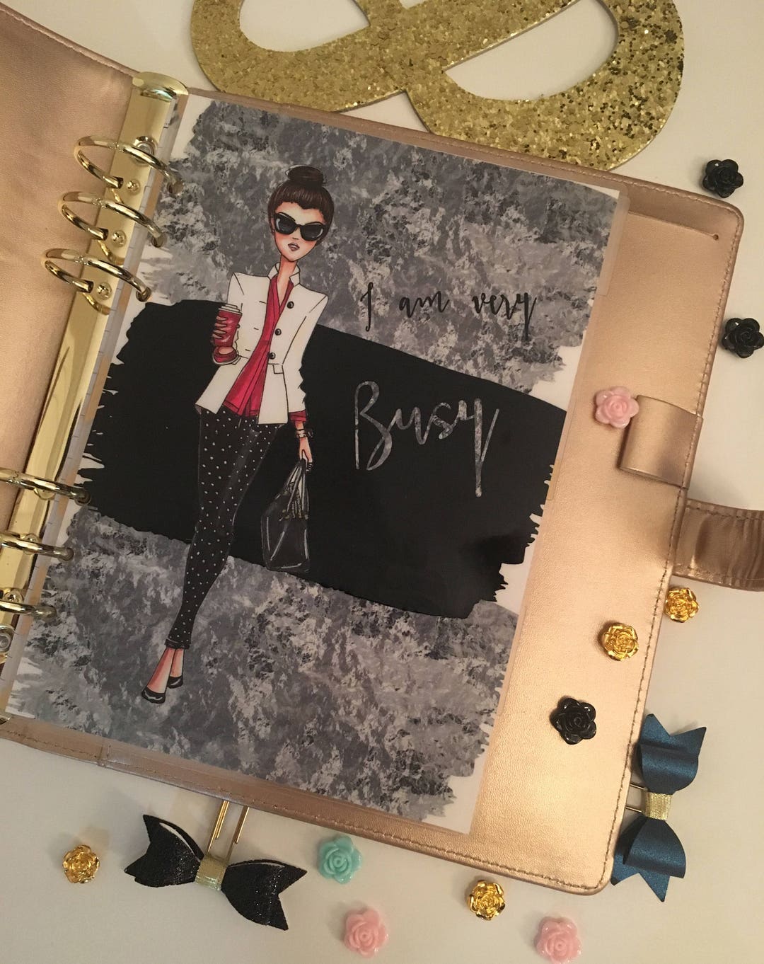 Planner Dashboard, Planner Insert, Laminated Planner Dashboard ...