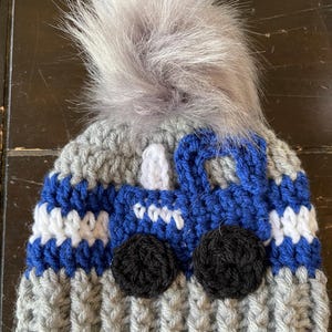 Tractor Hat Farm Country Living Winter Style John Deere Massey Ferguson ...
