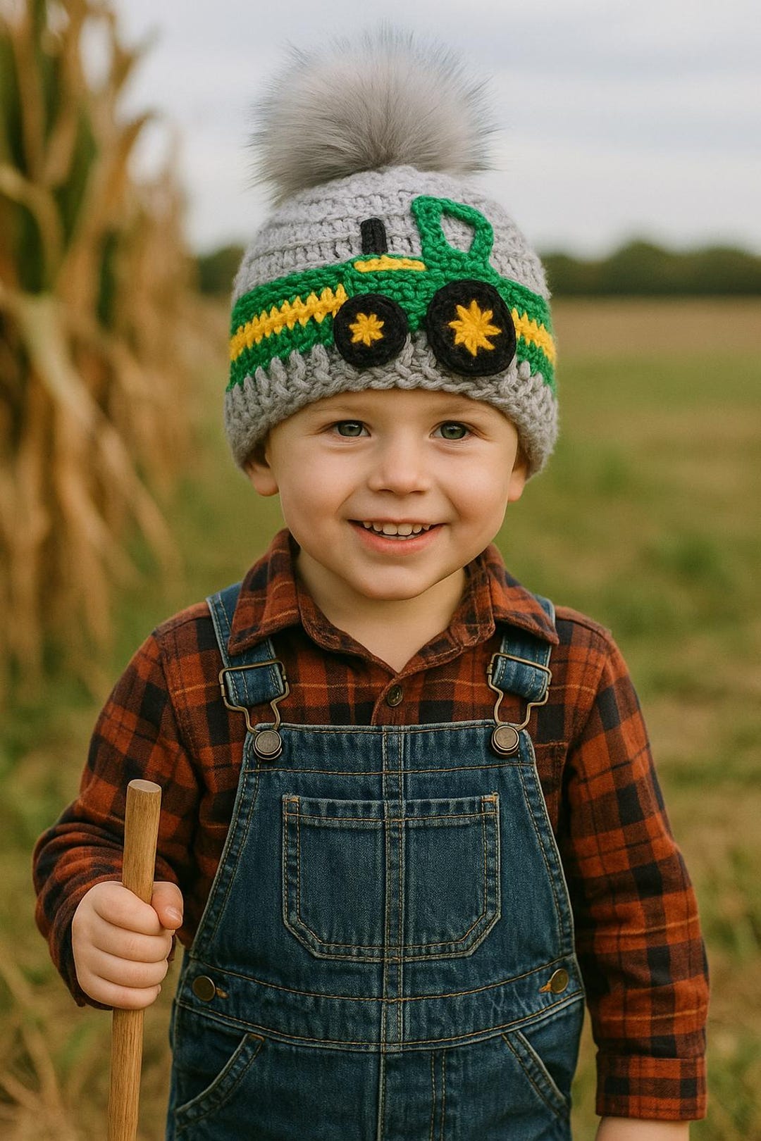 Tractor Hat Farm Country Living Winter Style John Deere Massey Ferguson ...