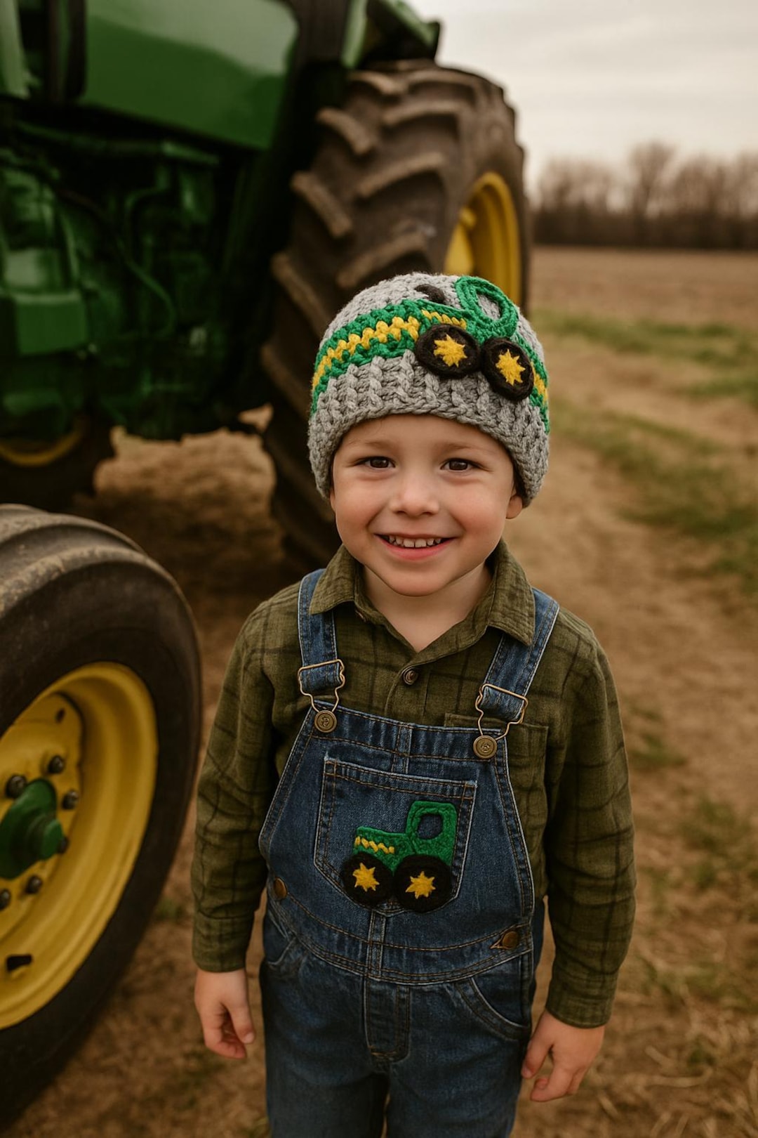 Beanie Tractor Hats | Farm Apparel | Boys Winter Hat | John Deere ...