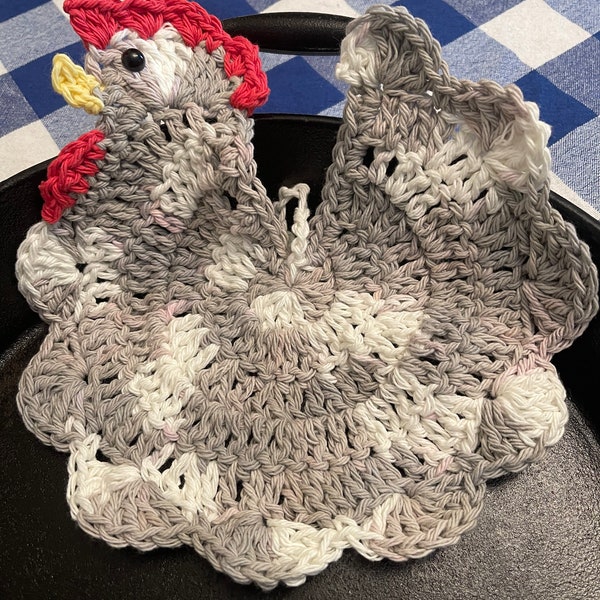 Chicken Pot Holder - Etsy