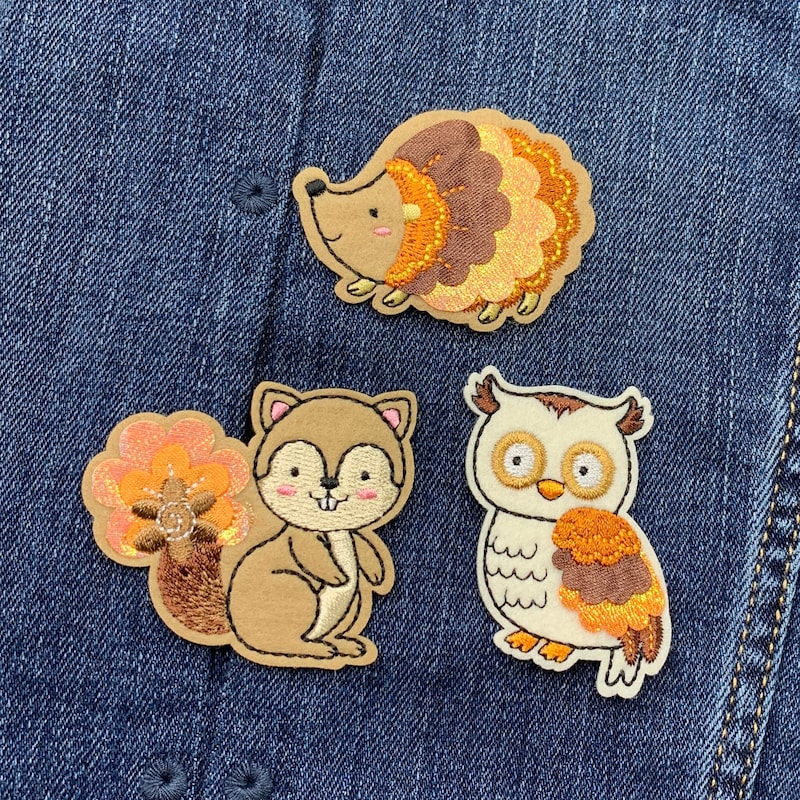 Animal Patches - Etsy