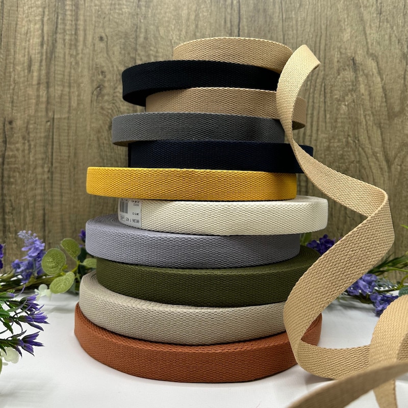 Luxury Cotton Webbing - Etsy UK