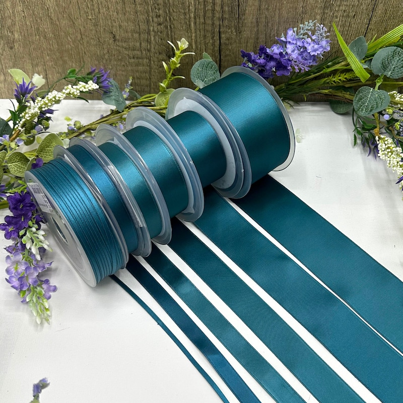 Teal Ribbon - Etsy UK