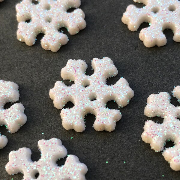 Snowflake Buttons - Etsy